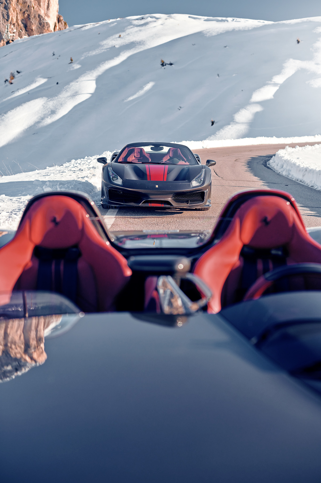 Ferrari on Dolomites - Car&vintage | Land | Sea | Air - LAND Ferrari on ...